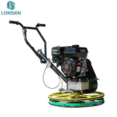 Smooth Finishing Gasoline DMR600P Small Walk Behind Concrete Edge Corner Power Trowel Machine ...