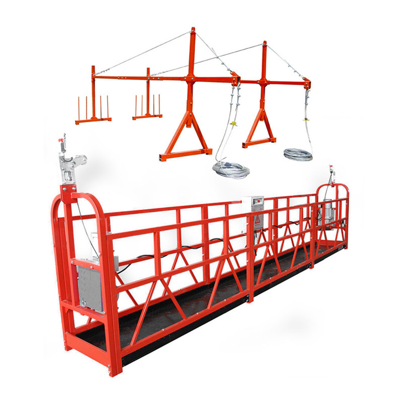 Max Working Height 100m ZLP800 Electric Suspended Cradle Platform for ...